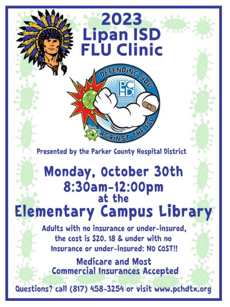 Lipan ISD - Flu Shot Clinic